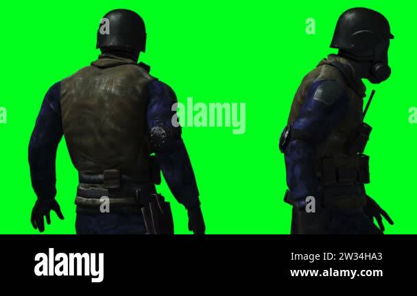 Military soldier animation. Phisical, motion, blur. Realistic 4k ...