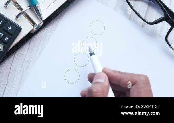 Checklist marking Stock Videos & Footage - HD and 4K Video Clips - Alamy