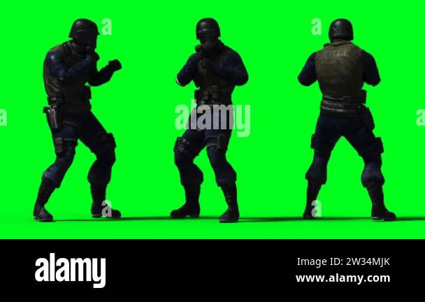 Military soldier animation. Phisical, motion, blur. Realistic 4k ...