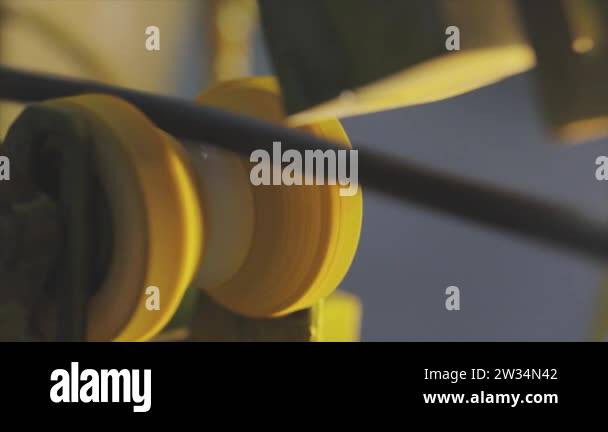 Cable guides, rotating mechanism in a factory, cable manufacturing ...