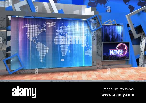 News Studio. Studio Background. Newsroom bakground. The perfect ...