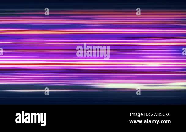 Horizontal Anime Speed Lines. Fast speed neon glowing flashing lines ...