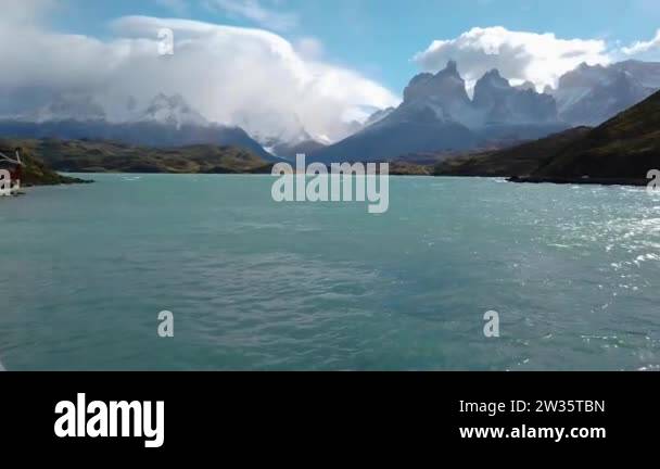 Mountains of patagonia, mountain landscapes of patagonia. View of Mount ...