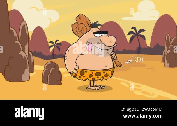 Caveman cartoon Stock Videos & Footage - HD and 4K Video Clips - Alamy