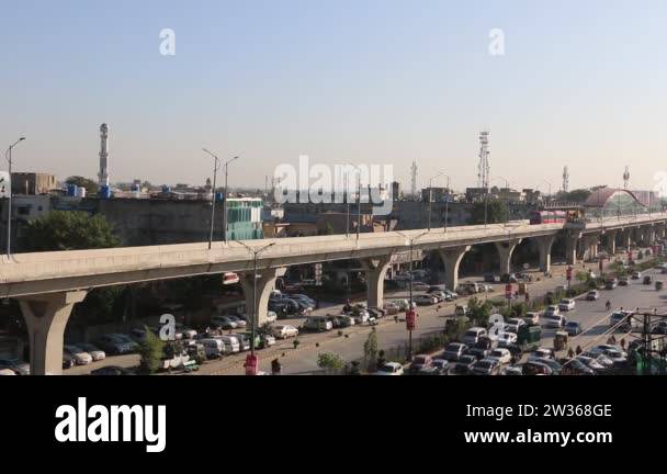 RAWALPINDI, PAKISTAN - Jan, 2019 - Metro Bus going from Rawalpindi to ...