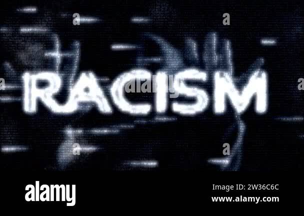 number animation, in matrix style, with inscription, slogan of white ...