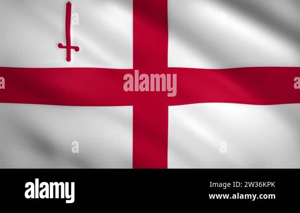 Flag of the city of london Stock Videos & Footage - HD and 4K Video ...