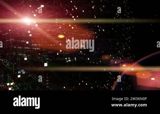 4k AI word artificial intelligence cloud,design animation,binary computer code Stock Video ...