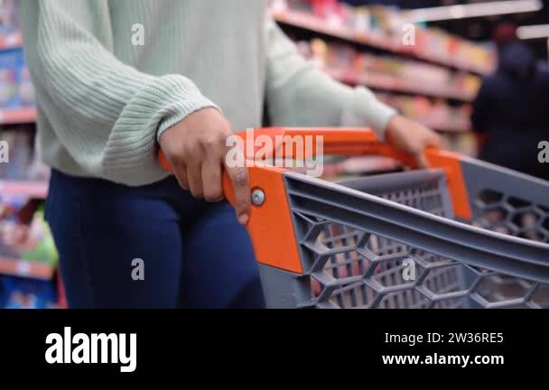 Woman pushing a food cart Stock Videos & Footage - HD and 4K Video ...