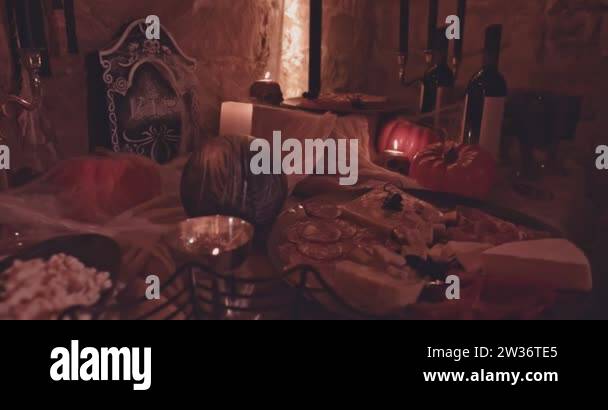 Scary halloween party table Stock Videos & Footage - HD and 4K Video ...