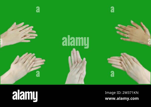 Clapping hands green screen Stock Videos & Footage - HD and 4K Video ...