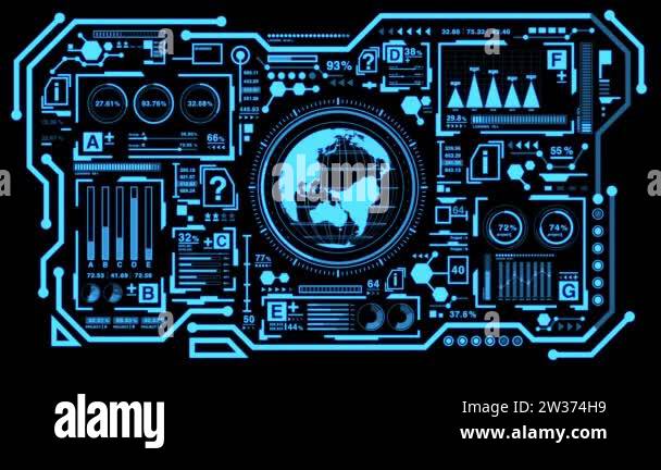 World map charts diagrams Stock Videos & Footage - HD and 4K Video ...