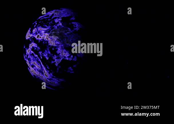 Blue Rotating Planet stock video is a great video. This 1920x1080 (HD ...