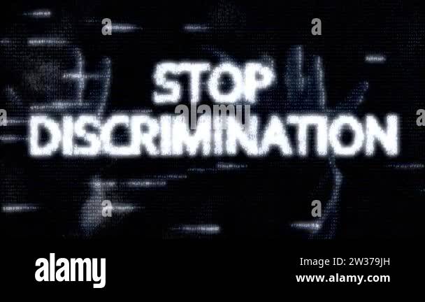 number animation, in matrix style, with inscription, slogan of white ...