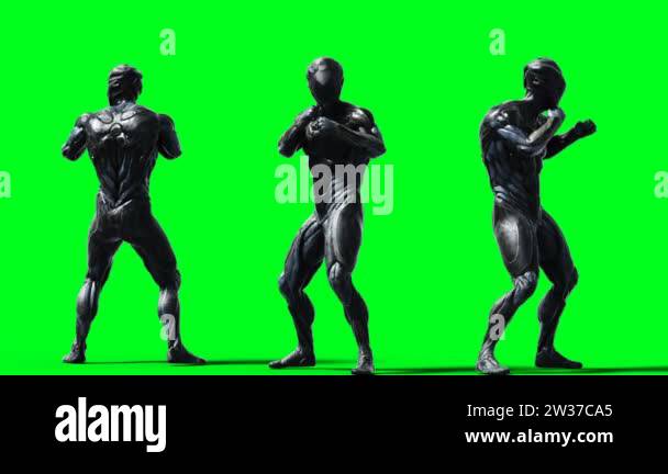 Military space soldier animation. Phisical, motion blur. Realistic 4k ...