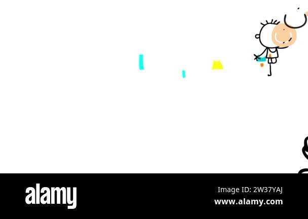 Scaling Easy Slowing Down With Spring Effect Animation Of Group Of