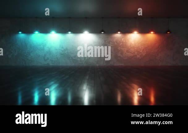 Background with incandescent lamps of different temperature values. The ...