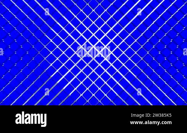 Blue three dimension cubes motion background. Wave pattern animation ...