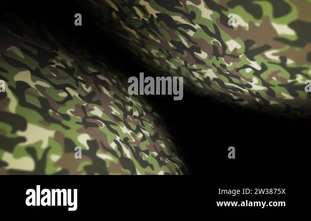 Green camouflage pattern background. Military uniform concept. Abstract ...