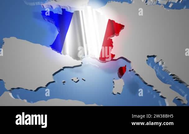 Map of france atlas Stock Videos & Footage - HD and 4K Video Clips - Alamy