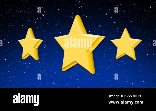 Three stars in space Stock Videos & Footage - HD and 4K Video Clips - Alamy