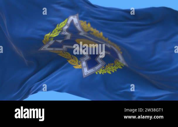 Collective security treaty organization flag Stock Videos & Footage ...