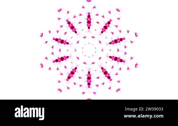 Set different holographic colors 3d shapes rotating. 4k seamless loop ...