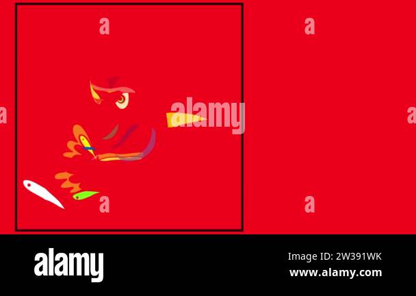 Scaling Easy Slowing Down With Spring Effect Animation Of Art