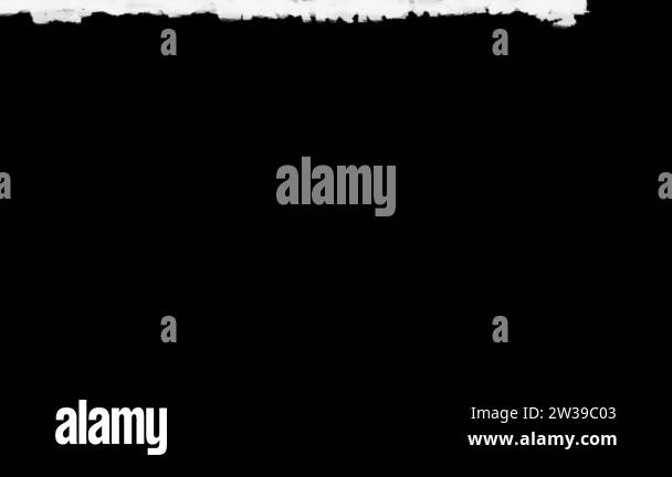 Paint Brush Stroke Frame Intro Background/Animation of a 4k realistic ...