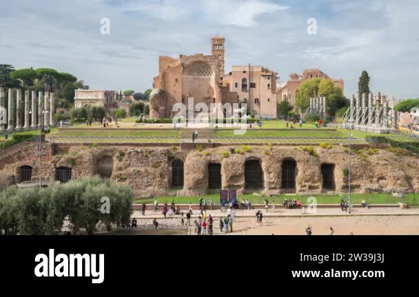 Roman forum crowd people in Stock Videos & Footage - HD and 4K Video ...