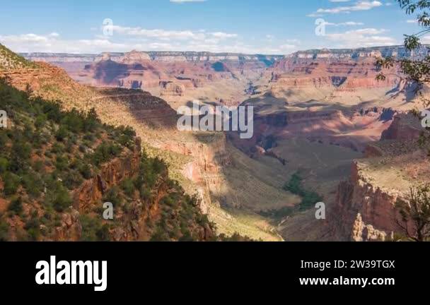 Beautiful Geological Structure Of The Grand Canyon National Park In ...