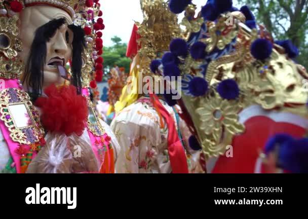Taipei, Taiwan-30 May, 2017: 4K Celebration of Matsu God. Traditional ...