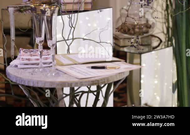 Signature table Stock Videos & Footage - HD and 4K Video Clips - Alamy