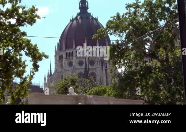 BUDAPEST - AUGUST 05, 2018: The Central Dome of the Hungarian ...