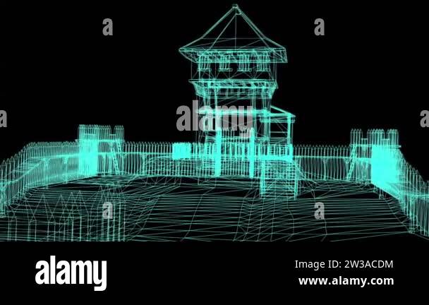 Wireframe house Stock Videos & Footage - HD and 4K Video Clips - Alamy