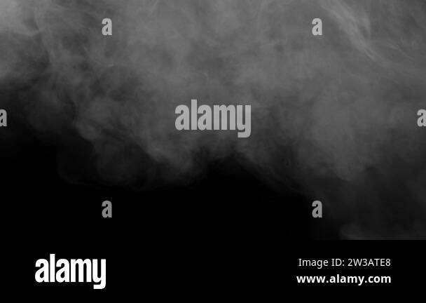 Ground Realistic Smoke Clouds from up with alpha channel Dry Ice Smoke ...