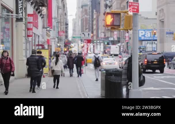 Pedestrian crossing walk stop Stock Videos & Footage - HD and 4K Video ...