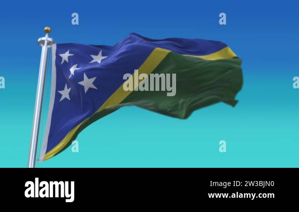 Solomon islands national flag Stock Videos & Footage - HD and 4K Video ...