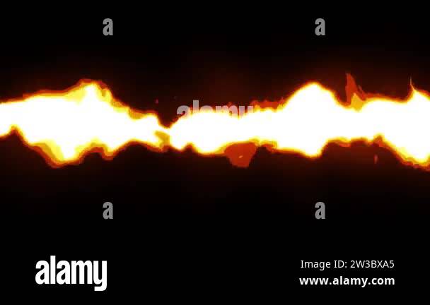 Comic Manga Fire Fx Dynamic Action Patterns/ 4k animation of a comic ...