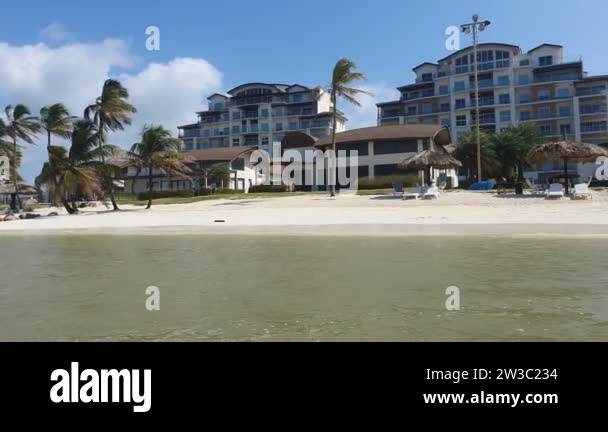 COLON, PANAMA, FEB 8: Playa Escondida Luxury Resort at the beautiful ...