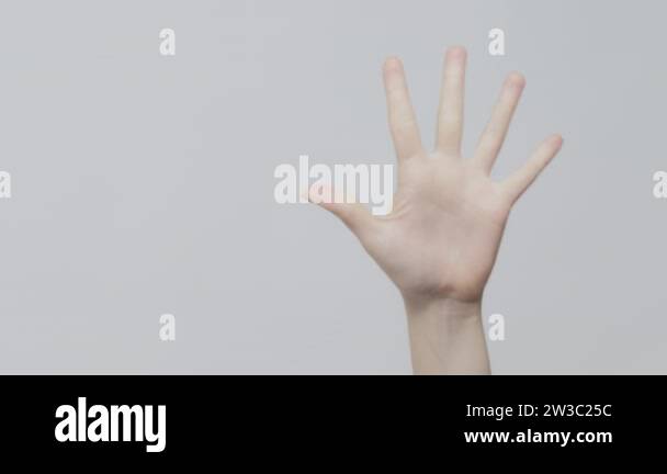 Countdown hand gesture finger Stock Videos & Footage - HD and 4K Video ...