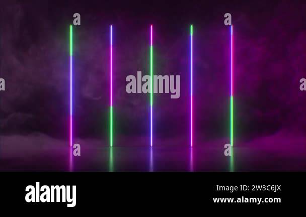 4k neon vertical lines Stock Videos & Footage - HD and 4K Video Clips ...