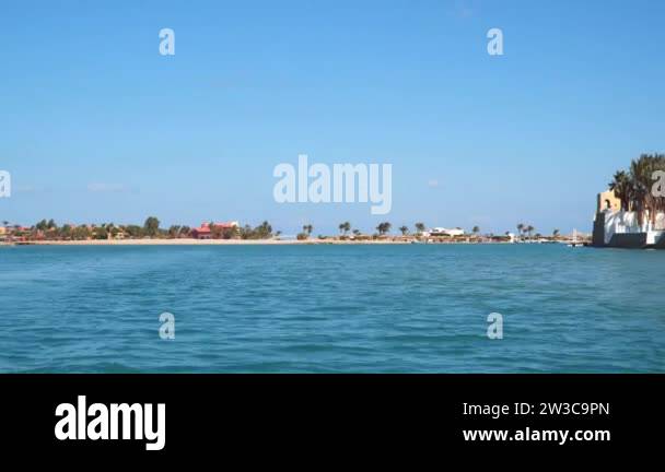 Buildings and beaches in El Gouna. El Gouna - a tourist resort on the ...