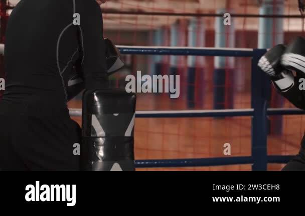 Strength aggression boxing ring challenge competition boxing boxing ...