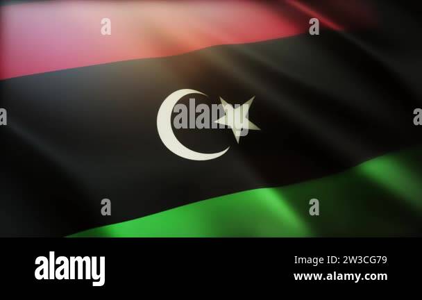 Libyan republic flag Stock Videos & Footage - HD and 4K Video Clips - Alamy
