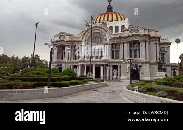 Mexico City, Mexico-July 2020: Palace of fine arts, one of the most ...