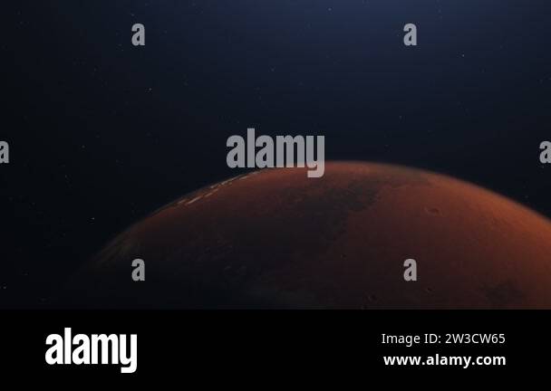 The process of terraforming Mars. The phased appearance of the ...