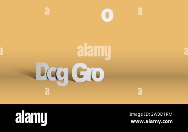 Dog grooming signs with dog breeds signs Stock Video Footage - Alamy