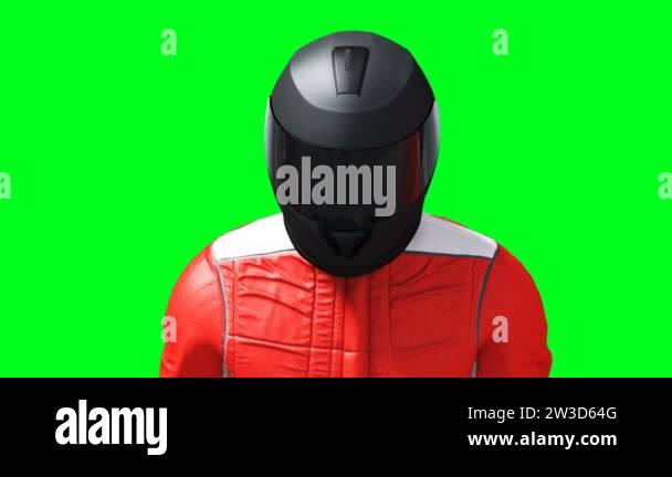 Racer car animation. Phisical motion blur. Realistic green screen 4k ...