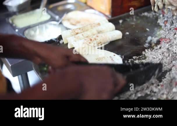 Soft indian bread Stock Videos & Footage - HD and 4K Video Clips - Alamy